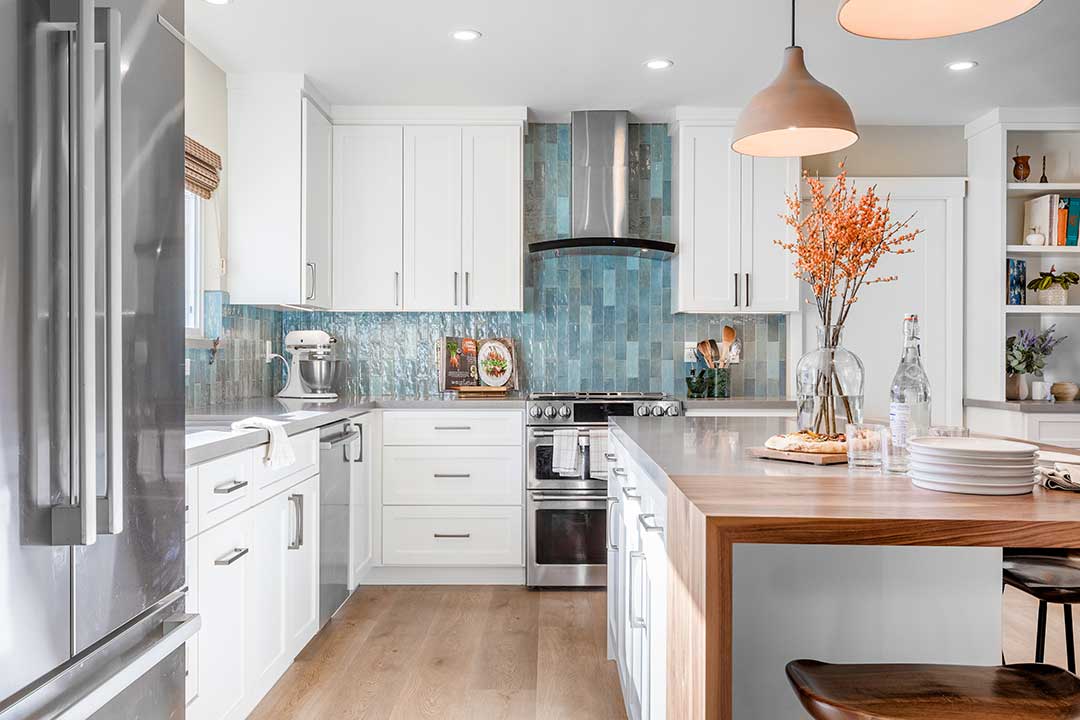 An Ocean-Inspired Kitchen Remodel in Capitola, CA | Talmadge Construction